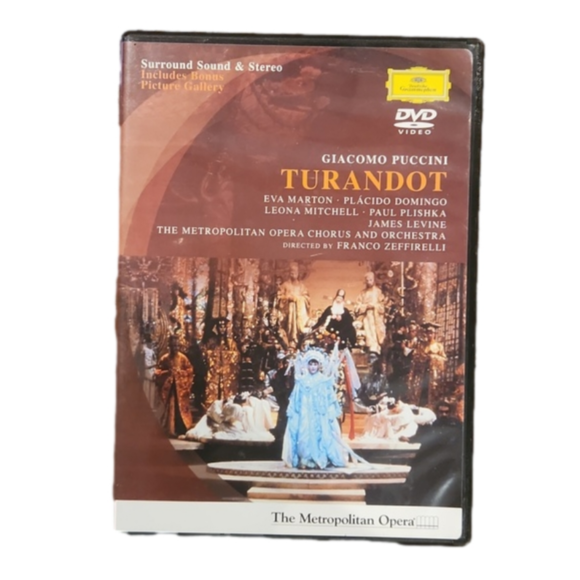 DVD | Other | Giacomo Puccini Turandot The Metropolitan Opera Dvd ...
